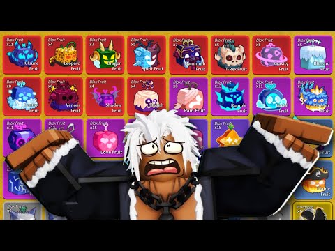 COLLECTING EVERY FRUIT FROM ZIOLES in Blox Fruits! - YouTube