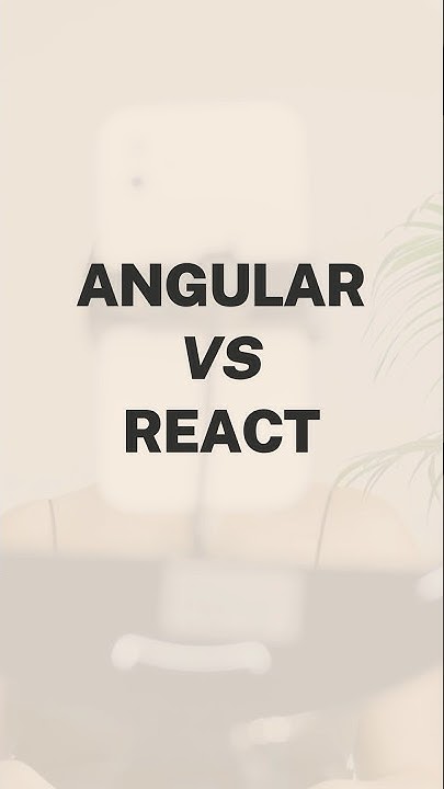 Difference Between Angularjs And Reactjs Angularjs Reactjs Javascript Shorts Youtubeshorts
