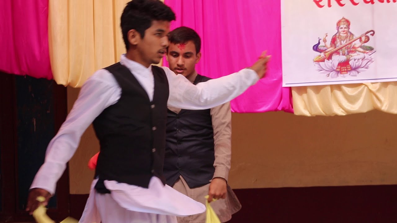 Beautiful Tappa Dance Performance By School Students l KGSS - YouTube