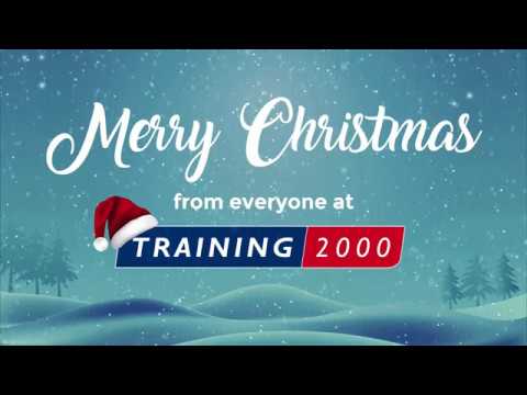 Merry Christmas from Everyone at Training 2000 - YouTube