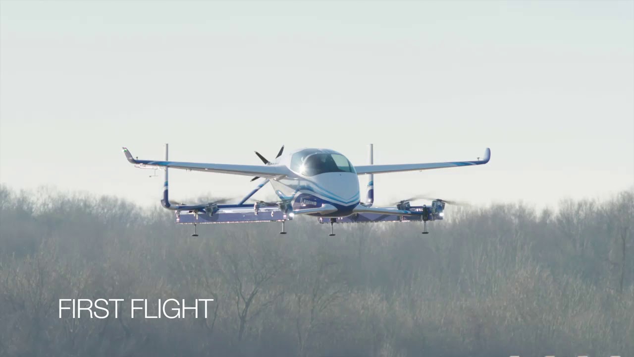 The Boeing Company Our First Flight Boeing's Passenger Air Vehicle ...