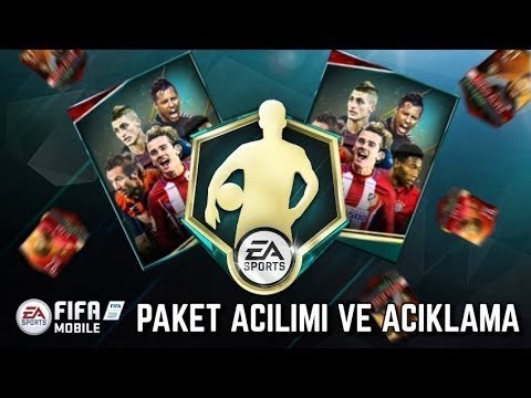 FİFA MOBİLE OYNADIM!FİFA MOBİLE PAKET AÇILIMI VE BASQALARI #1