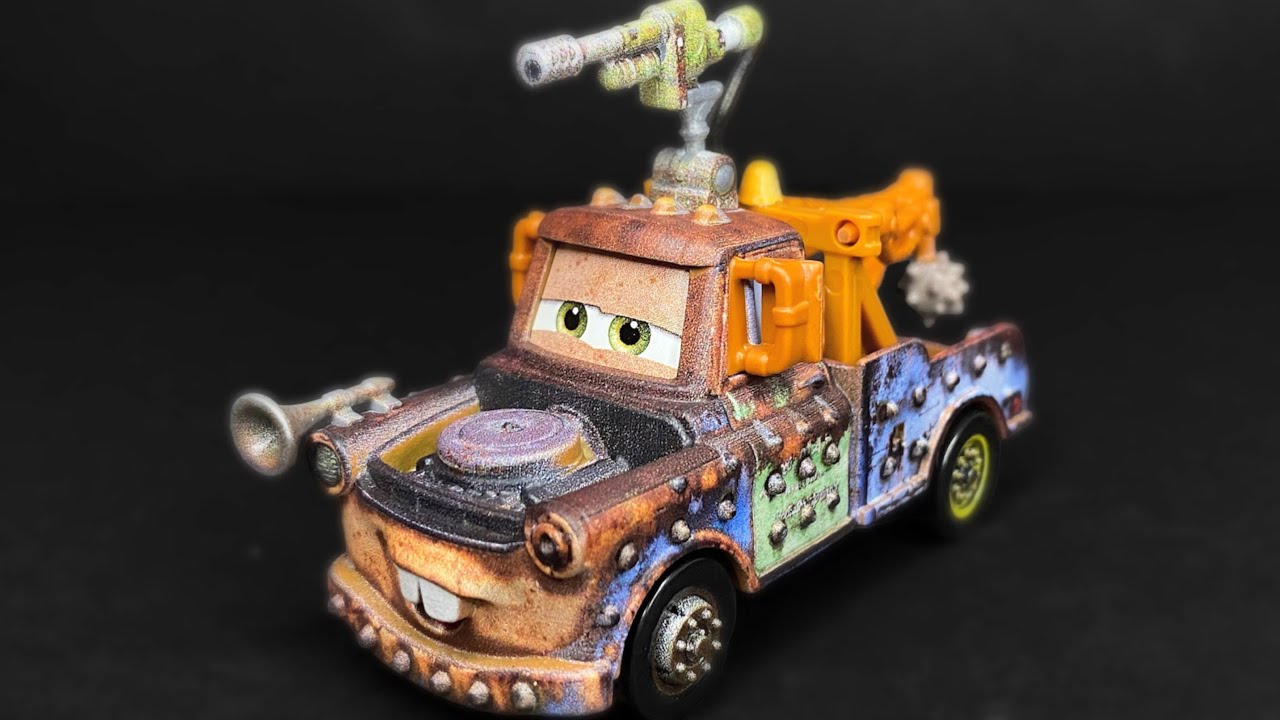 Mattel Road Rumbler Mater “Road Rumblers” Warrior 1:55 Scale Disney ...