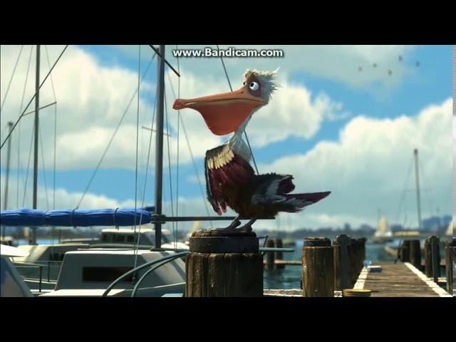 Finding Nemo Nigel Scene