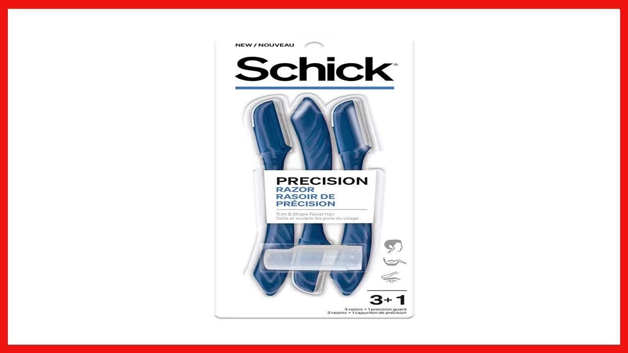 Schick Precision Razor — Precision Razor for Men, Edging Razors ...