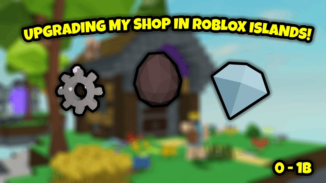 Upgrading my shop on Roblox Islands! (no microphone stream) - YouTube