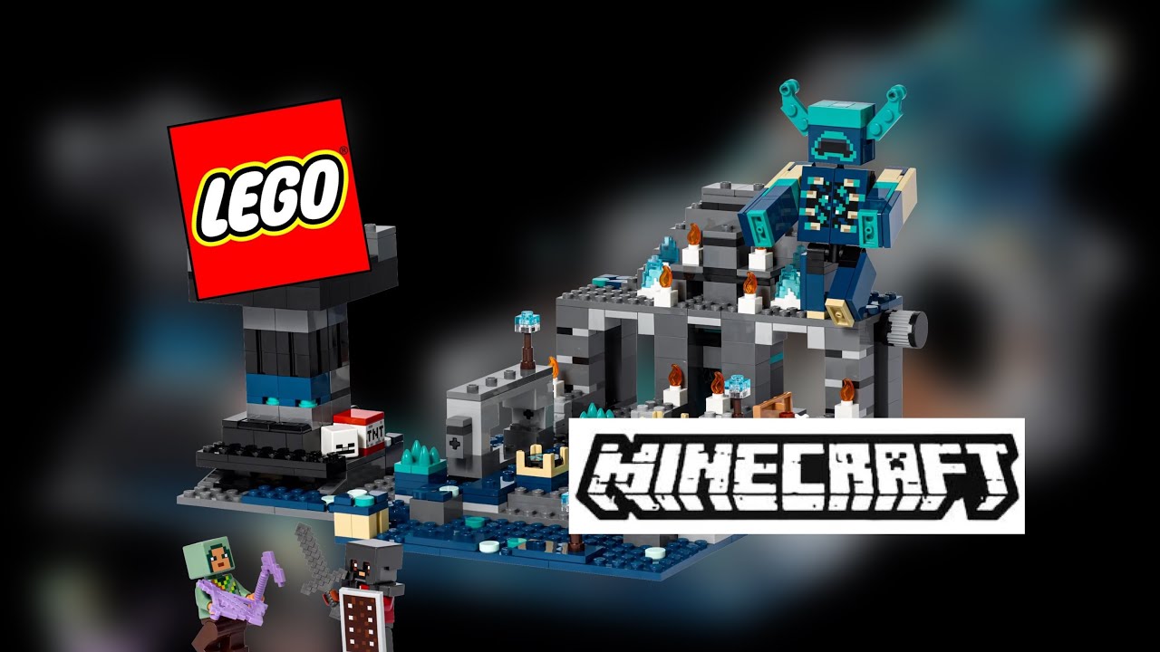 Lego Minecraft “The Deep Dark Battle” - YouTube