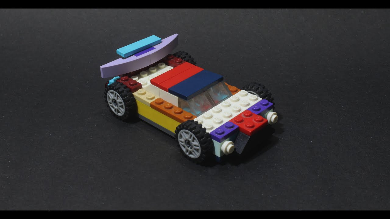 Lego Sports Car Stop-Motion Animation | LEGO Classic 10696 - YouTube
