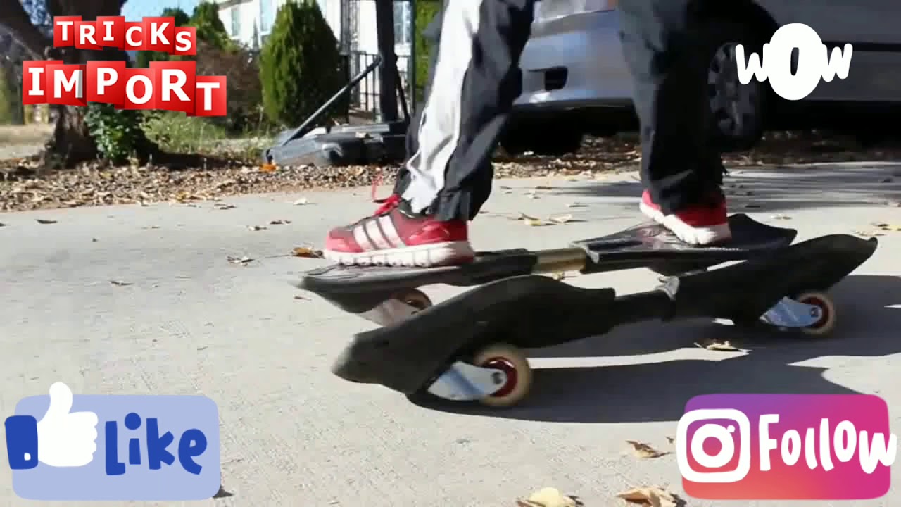 Tricks Import - Waveboard (Casterboard, Vigorboard e Ripstick) - YouTube