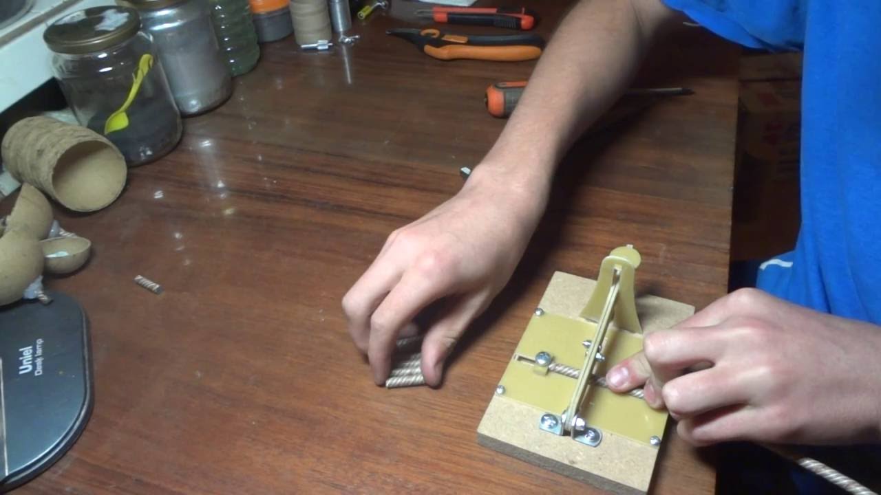 Time-fuse Cutting tool (Станок для резки Тайм фьюза) - YouTube