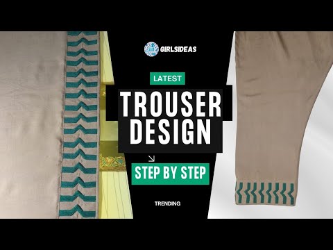Latest Trouser Design | Simple Trouser Design | Beautiful Trouser ...
