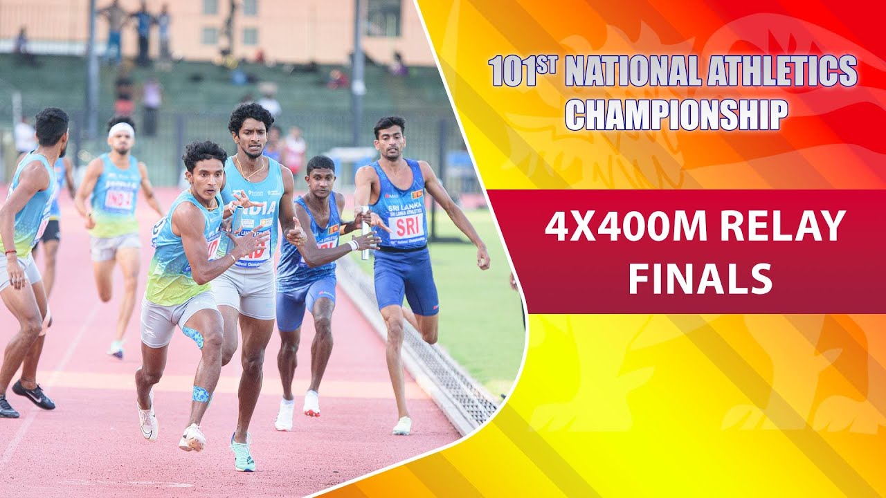 Indian Men’s and Women’s sprinters beat Sri Lanka in 4x400M - YouTube