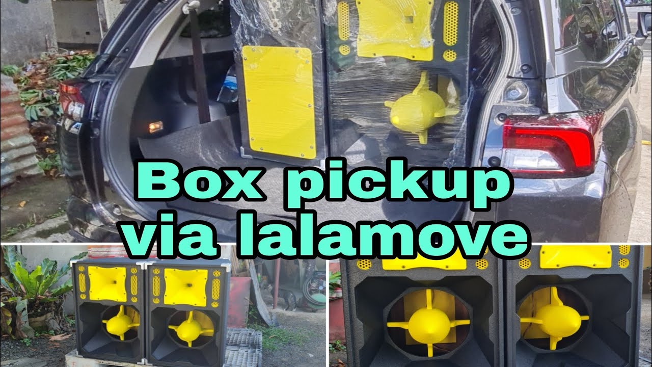 Wooden bullet D15...Box pickup..[ Deliver via lalamove..👍👍 - YouTube