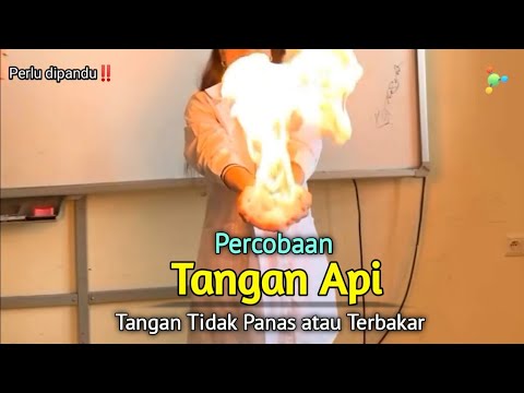 IPA FISIKA : Percobaana Tangan Api, Hand Fire (Eksperimen Praktek Praktikum Sederhana) - YouTube