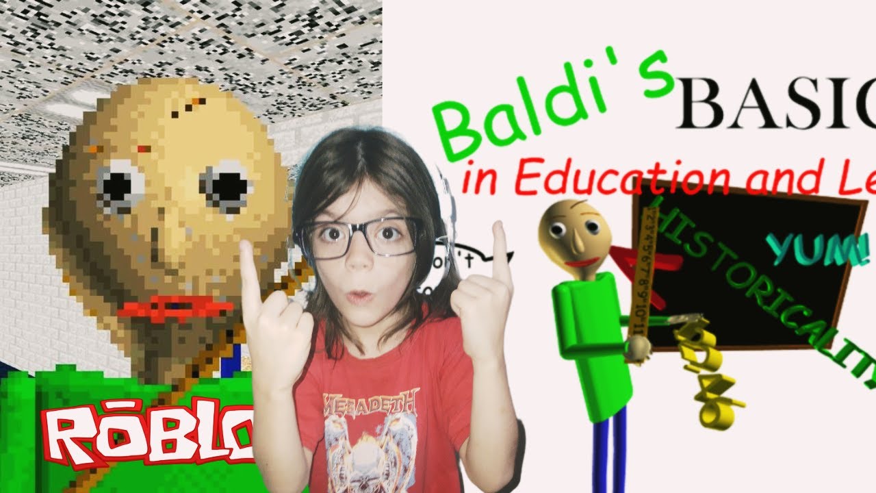 Jugando Baldi en ROBLOX sin compañeros / PATRICK A60 - YouTube