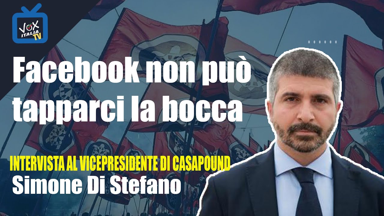 Simone Di Stefano: "Non c'è nessun coordinamento fra Casapound e i ...