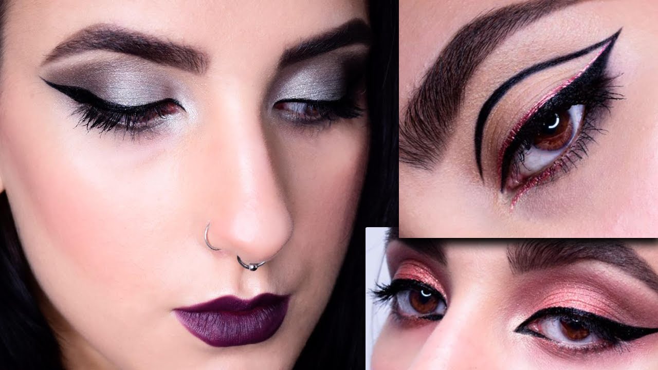 Cómo delinear los ojos 👀 6 delineados diferentes | Tutorial de ...
