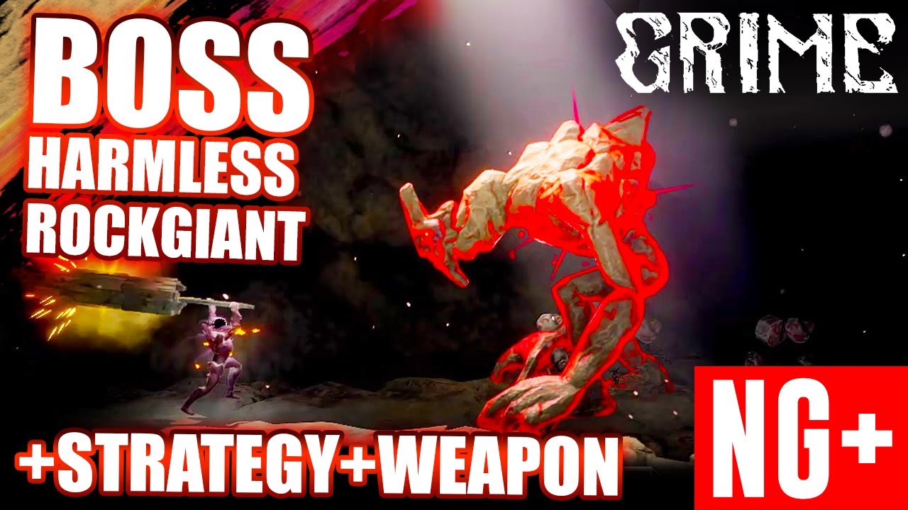 NG+ HARMLESS ROCKGIANT BOSS Grime Tinge Of Terror DLC - YouTube