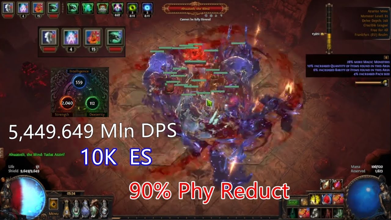 [Path of Exile 3.21] Strength Stacking Baron Zombie (Medium Variant ...