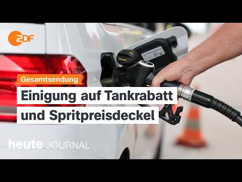 heute journal vom 18.09.2026 Spritpreis-Entlastungen, Wahlkampfabschluss in Berlin, F-35 Kampfjet