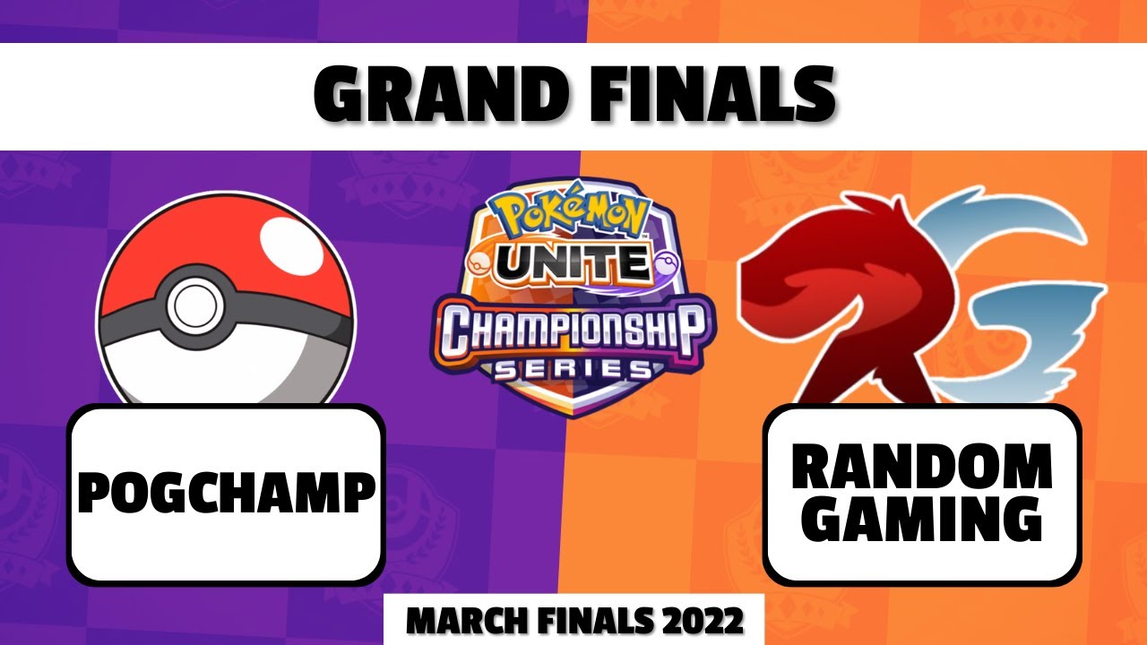 PogChamp vs Random Gaming - Grand Finals | Pokémon UNITE March Finals ...