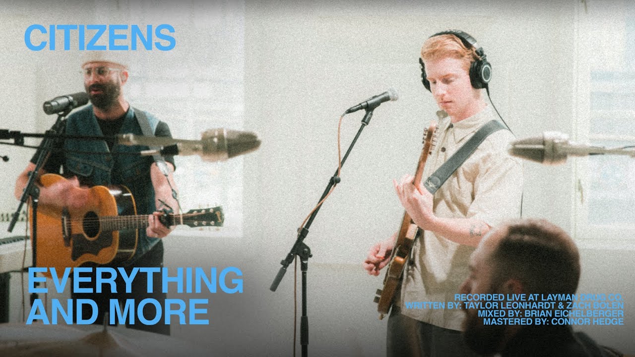 Citizens - Everything And More (Official Live Acoustic Video) Full Band ...