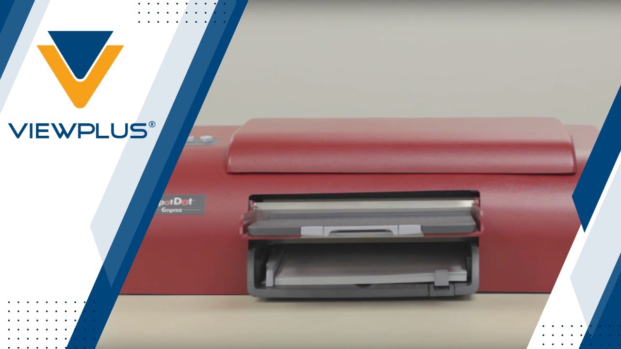 How to Set Up Your SpotDot Embosser - YouTube