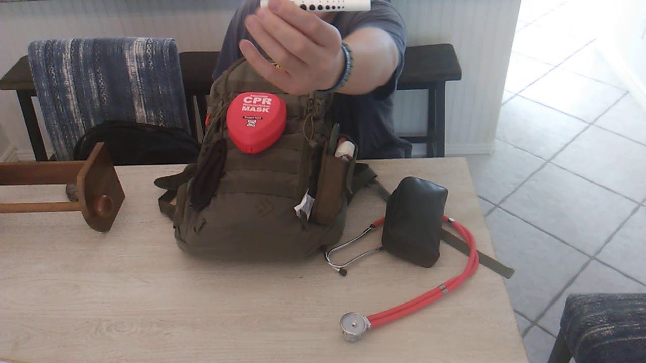My official EMT Student gear EDC. Every Day Carry - YouTube