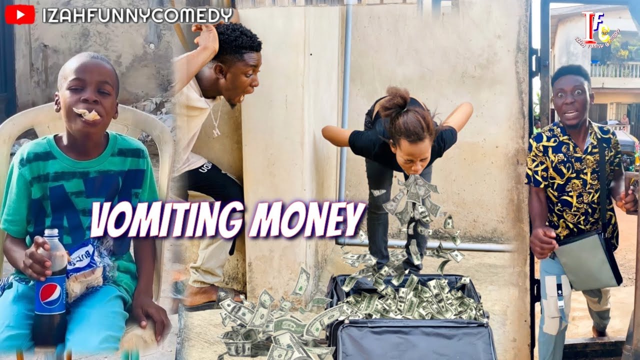 VOMITING MONEY (Mark Angel Comedy)(Izah Funny Comedy) - YouTube