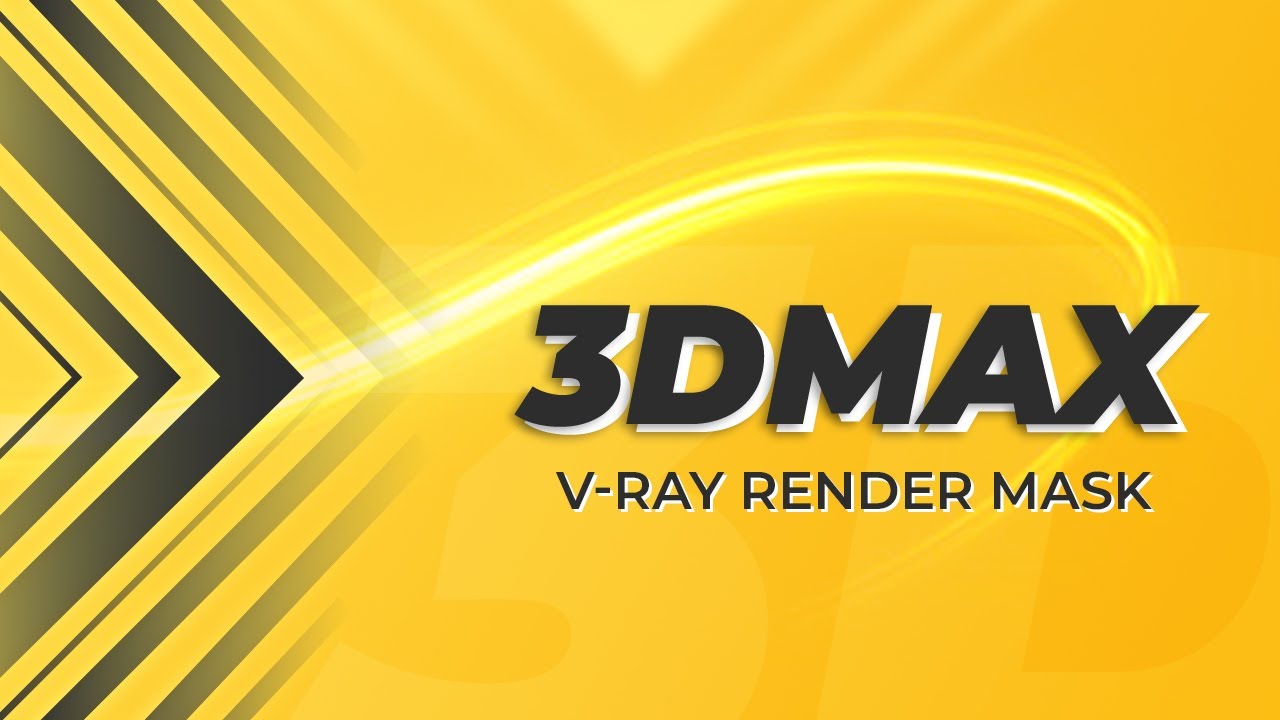 V-ray render mask - YouTube