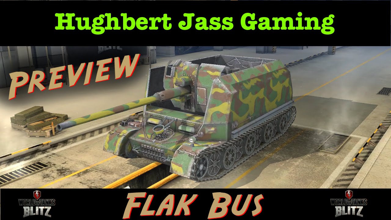 World of Tanks BLITZ - NEW Video - Flak Bus PREVIEW! - YouTube