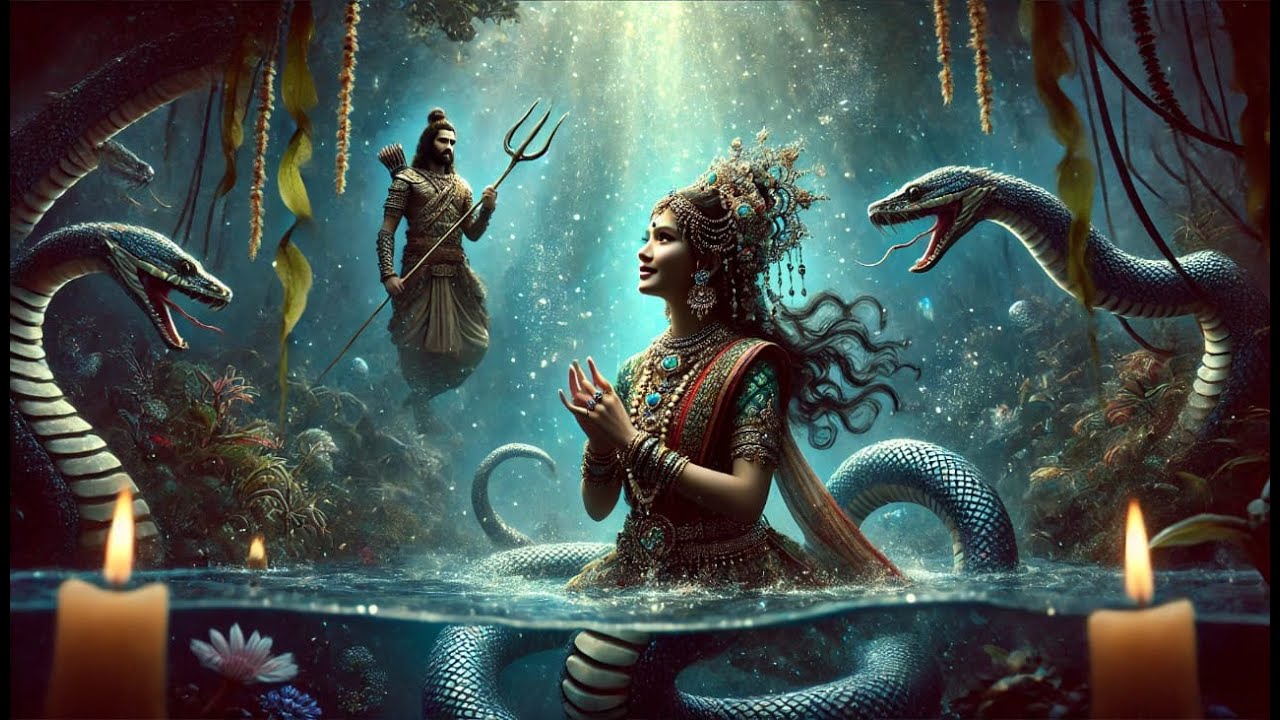 Ulupi: The Naga Princess Who Changed Arjuna's Fate | Mahabharata Tales ...