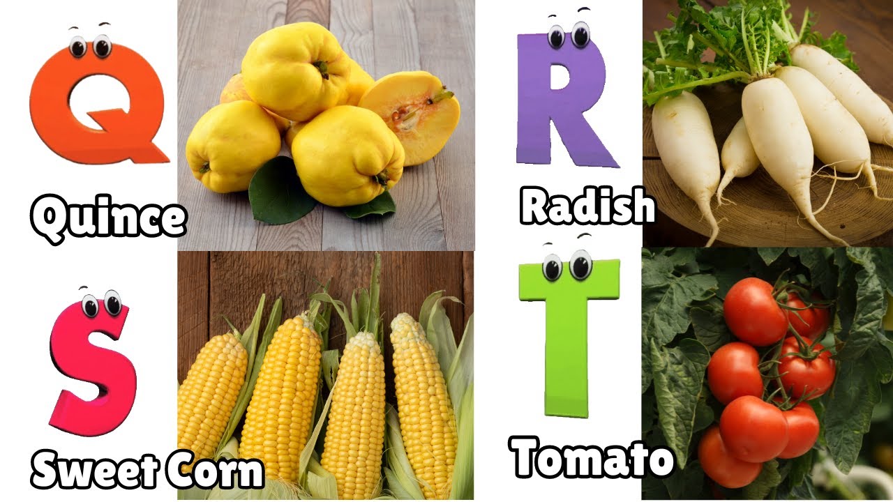 Vegetables ABC Song | Vegetables Alphabet Song | Phonics for Kids ...
