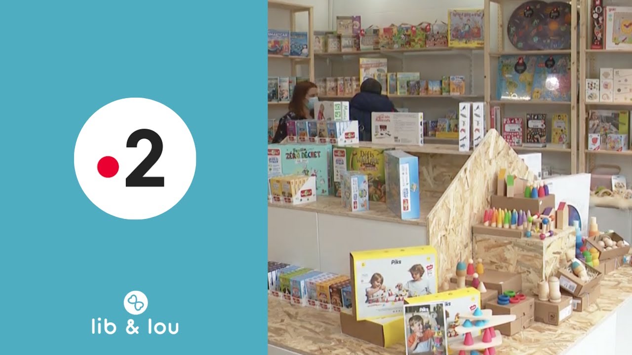 Reportage sur Lib&Lou - 1er site de location de jouet - France 2 Télématin - YouTube
