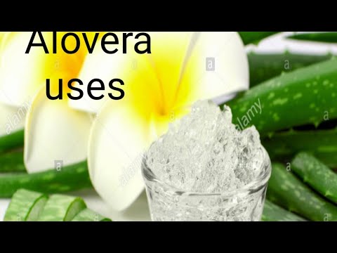 2 BEAUTY HACKS With ALOVERA GEL||HOW TO USE ALOVERA GEL FOR FACE and ...