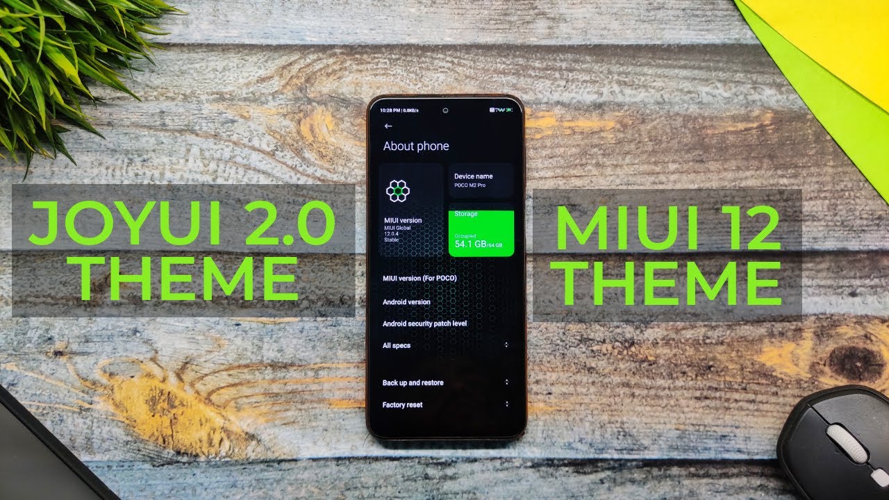 OFFICIAL JOY UI 2.0 Theme For Xiaomi Device | Black Shark Theme For ...