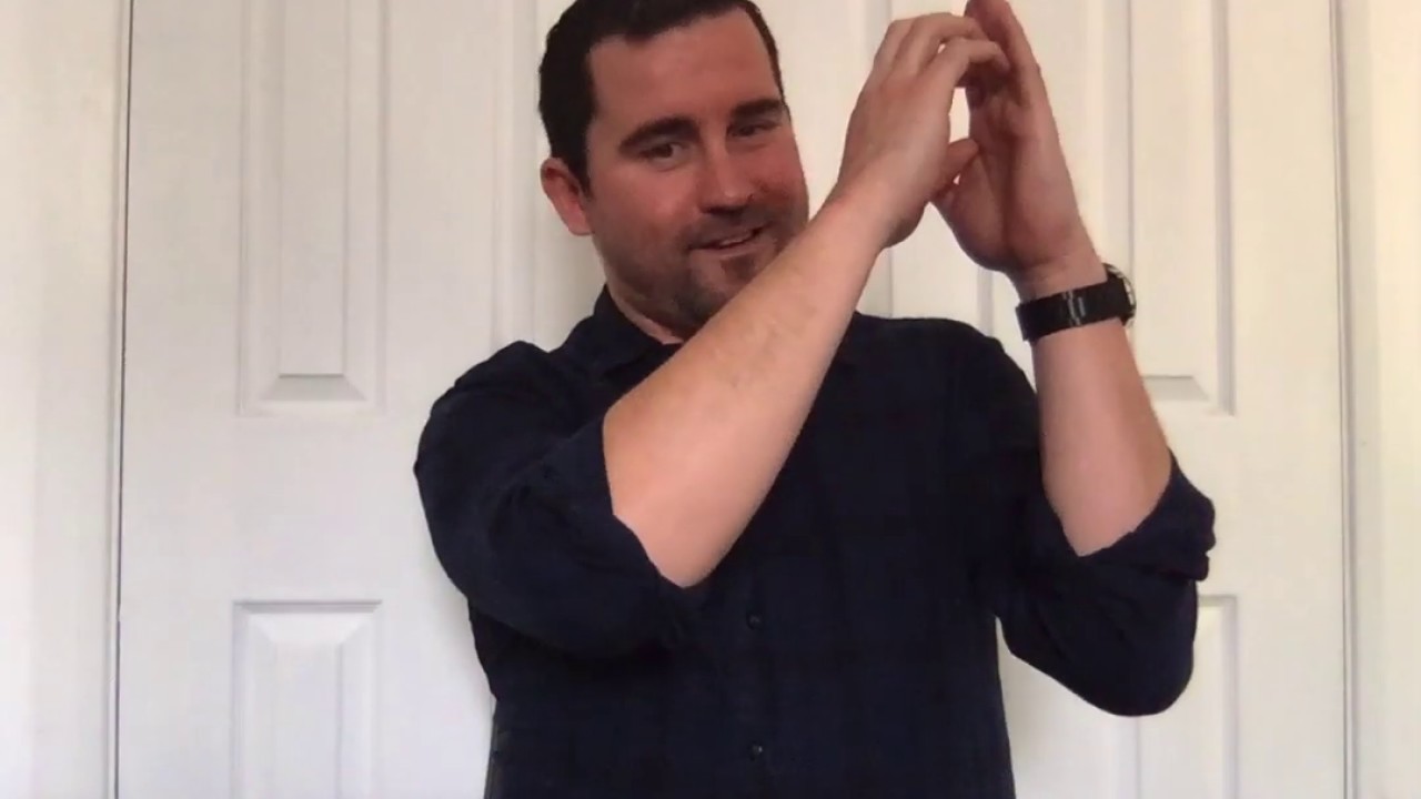 "Incy Wincy Spider" song by Michael (BSL instructor) - YouTube