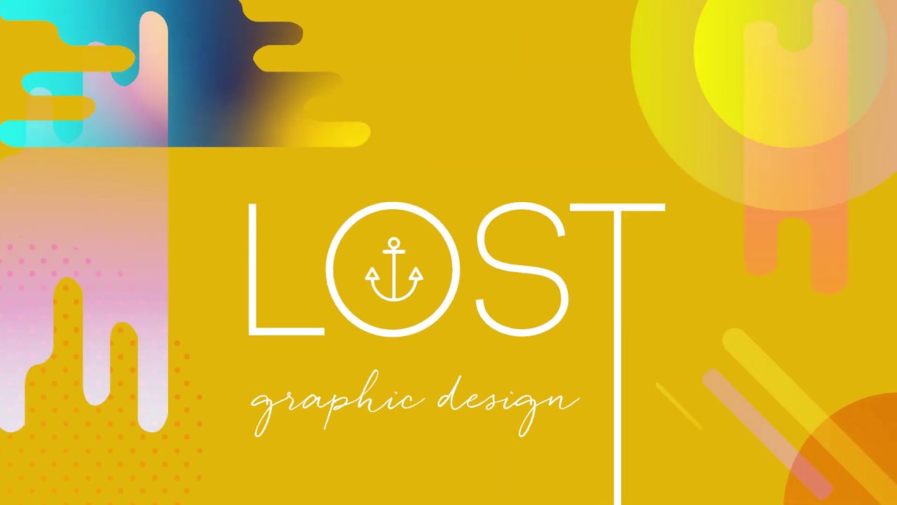 Lost Graphic Design // Graphiste print et web freelance - YouTube