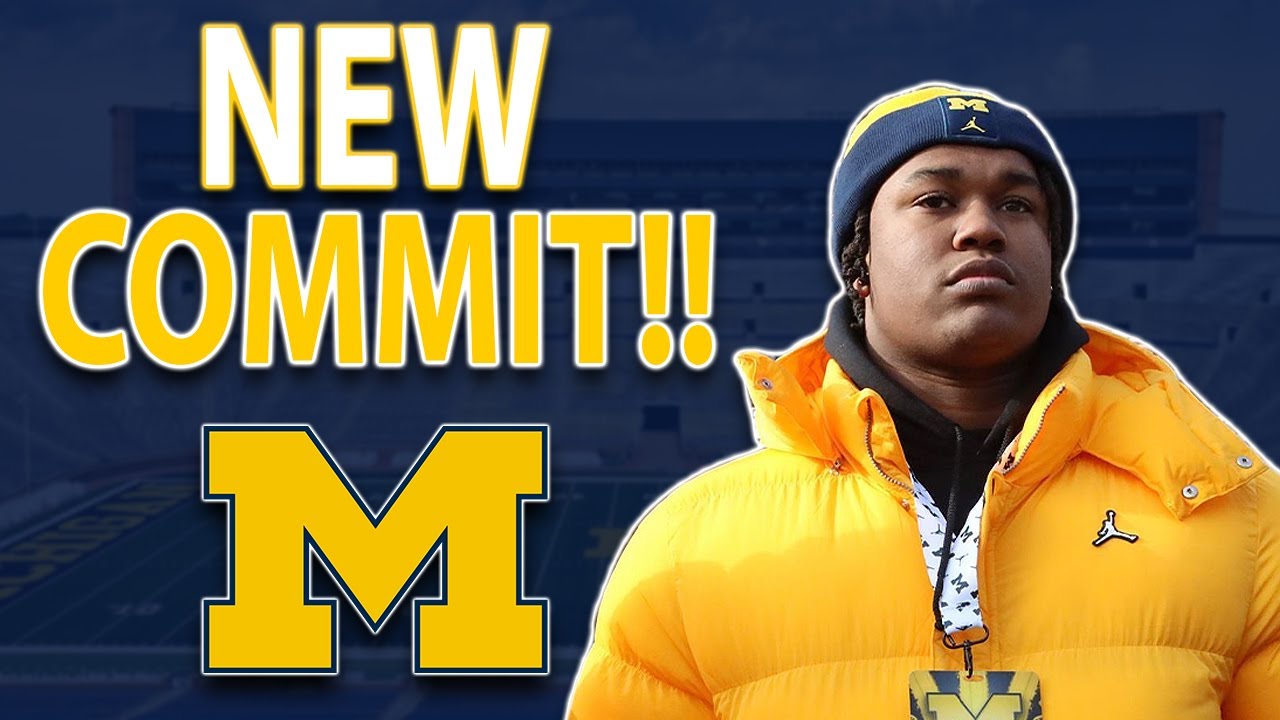 Michigan Lands HUGE Commitment from Roderick Pierce!! - YouTube