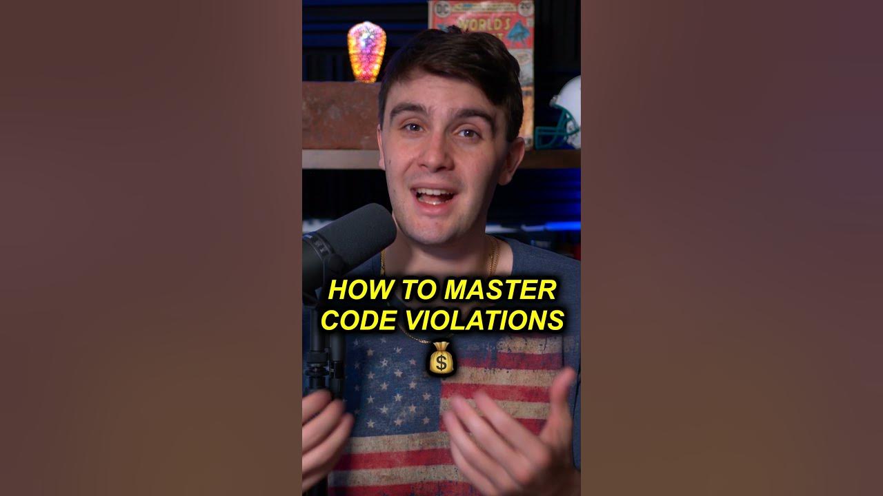 HOW TO MASTER CODE VIOLATIONS💰 - YouTube