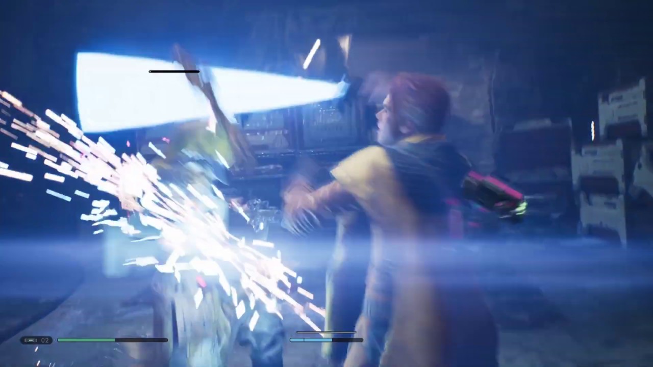 STAR WARS Jedi: Fallen Order - Bad Fran & Clunk - YouTube