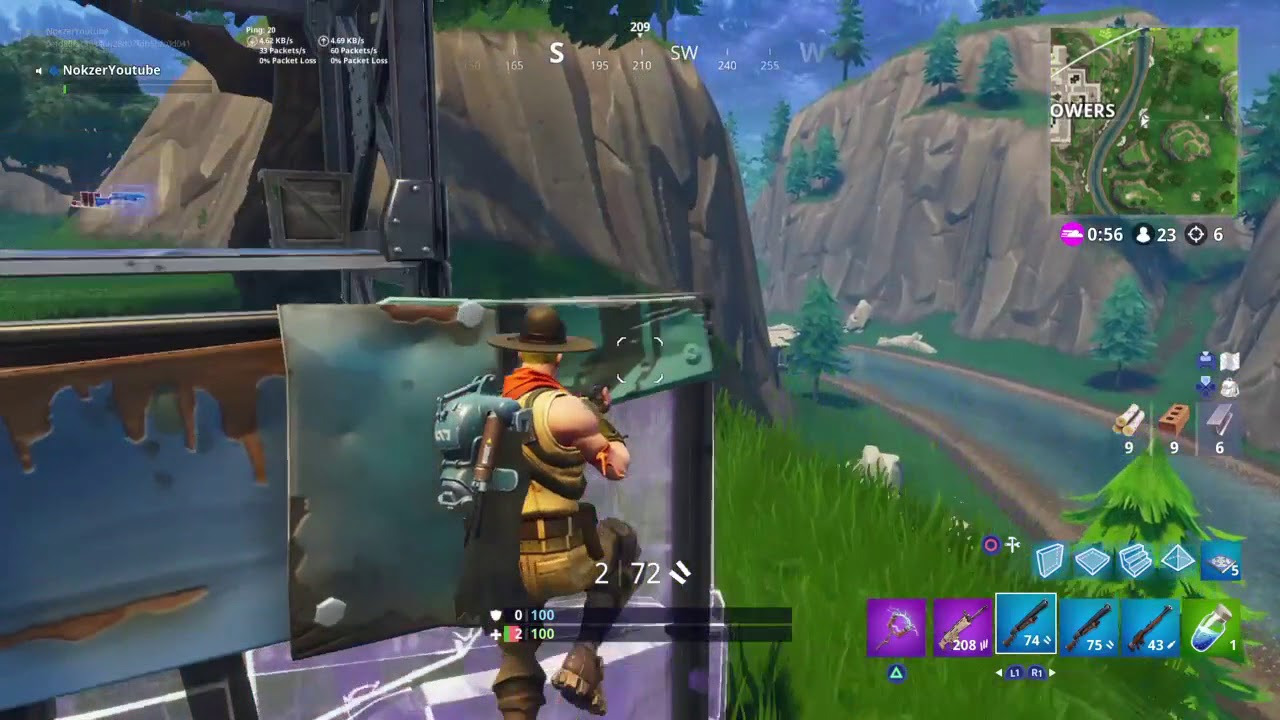 It was kinda cool.. until I fell off a cliff... (Fortnite Battle Royale ...