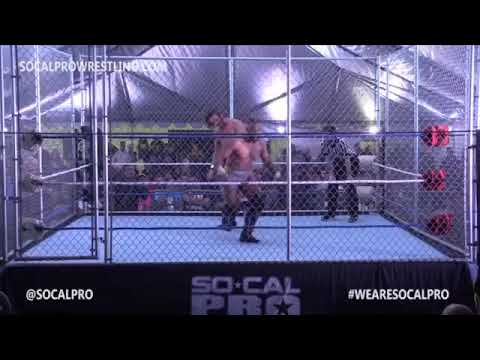 Ricky Mandel vs Andy Brown Steel Cage Match 2018 - YouTube