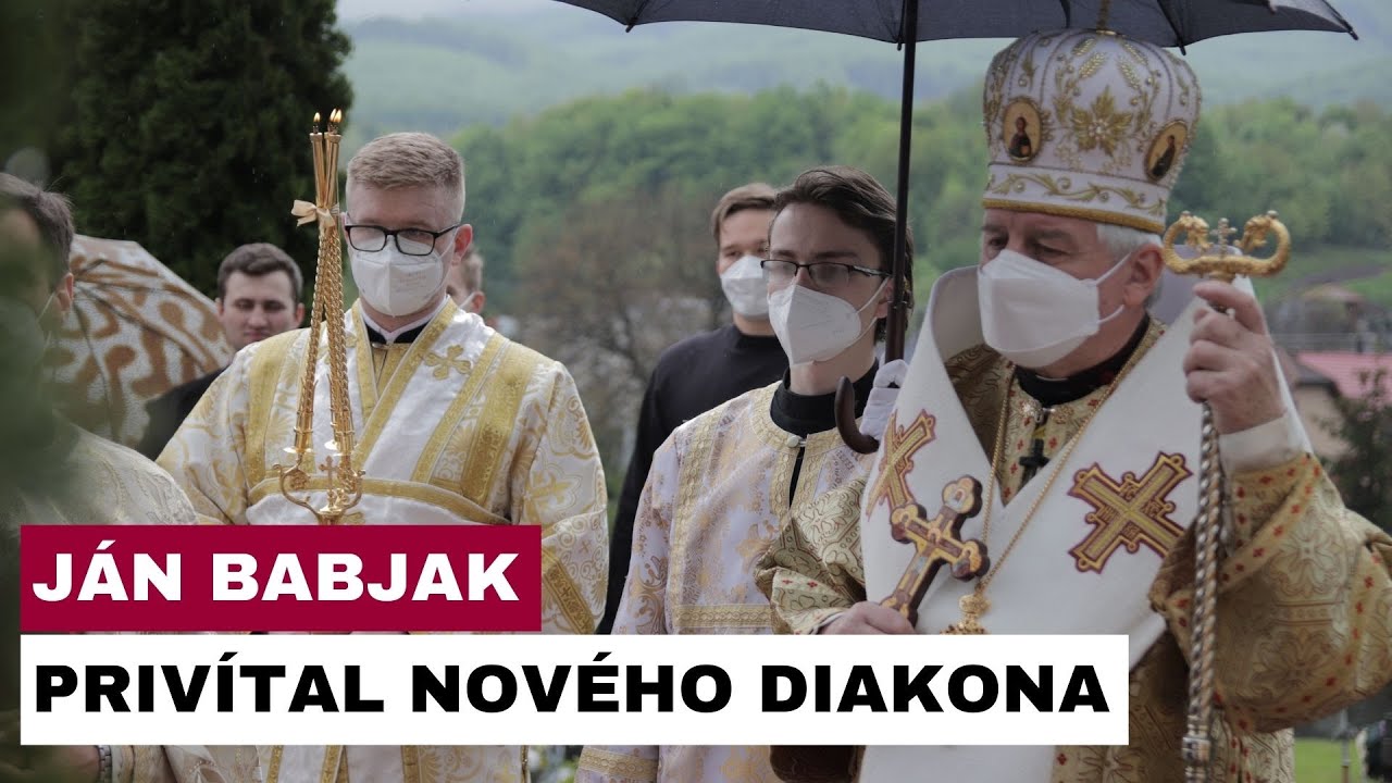 V BANSKOM UDELIL VLADYKA JÁN BABJAK DIAKONSKÉ SVÄTENIE - YouTube