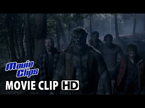 WOLVES Movie Clip 'Fight in the Woods' (2014) - Jason Momoa Horror Movie HD