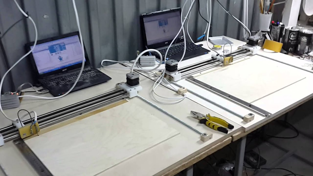 Стресстест. PyroPrinter + ПАУК 4Х + Arduino. - YouTube