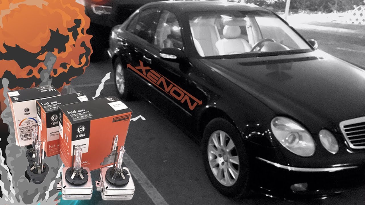 #2 Распаковка ксенона Kyoya от aliexpress. Установка xenon Kyoya на ...