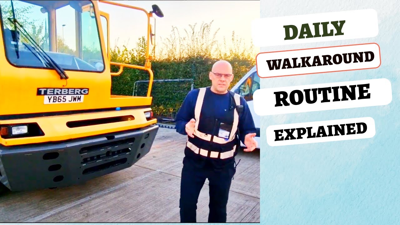 🛡️ Daily Walk-Around Check for Yard Tugs—Stay Safe & Efficient Before ...