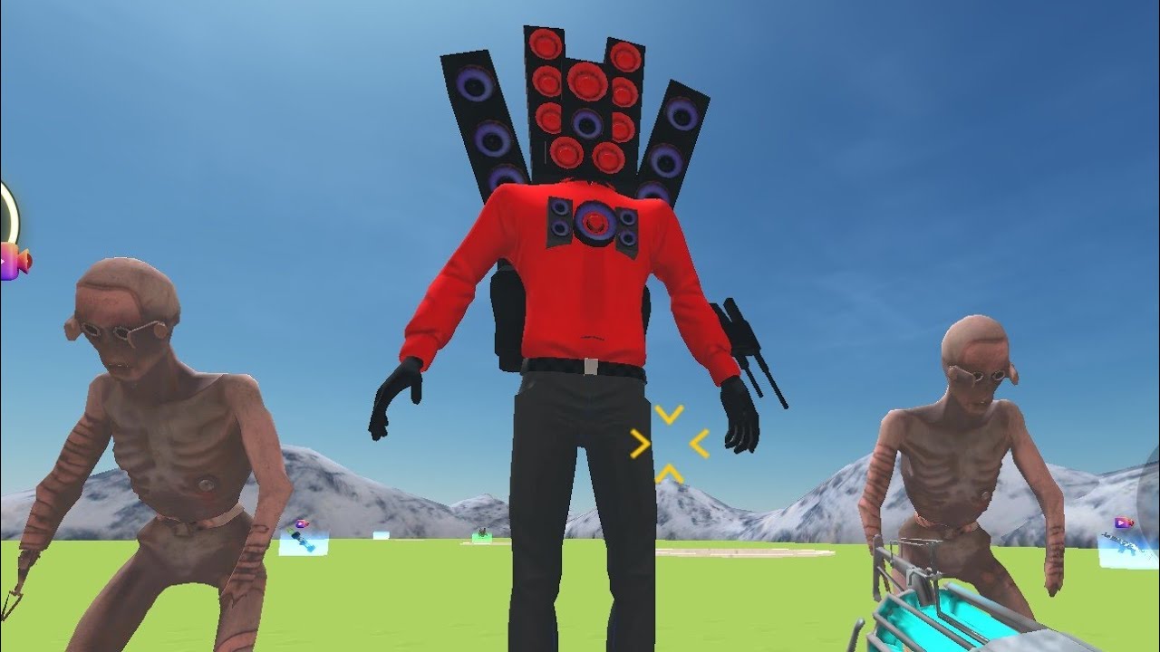 Space Sandbox Skibidi Battle: Scientist vs Speaker Man - YouTube