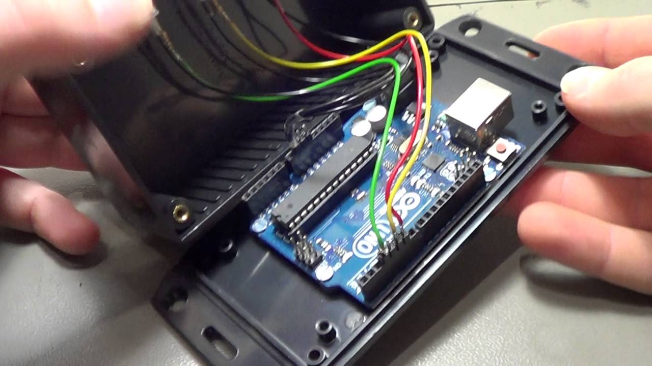 Lync presence (busy) light, Arduino project, a look inside - YouTube